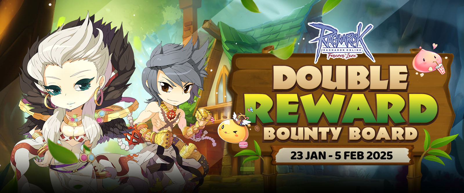 RAGNAROK : FOREVER LOVE | Double Bounty Board - Januari 2025
